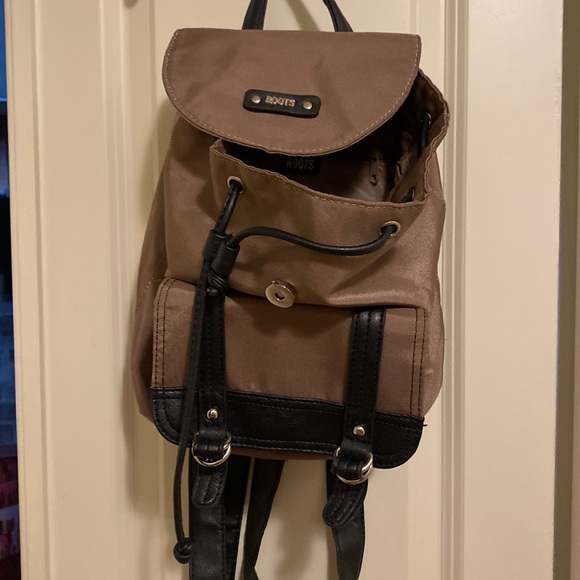 Roots | Bags | Nwt Roots Nylon Drawstring Closure Backpack | Poshmark